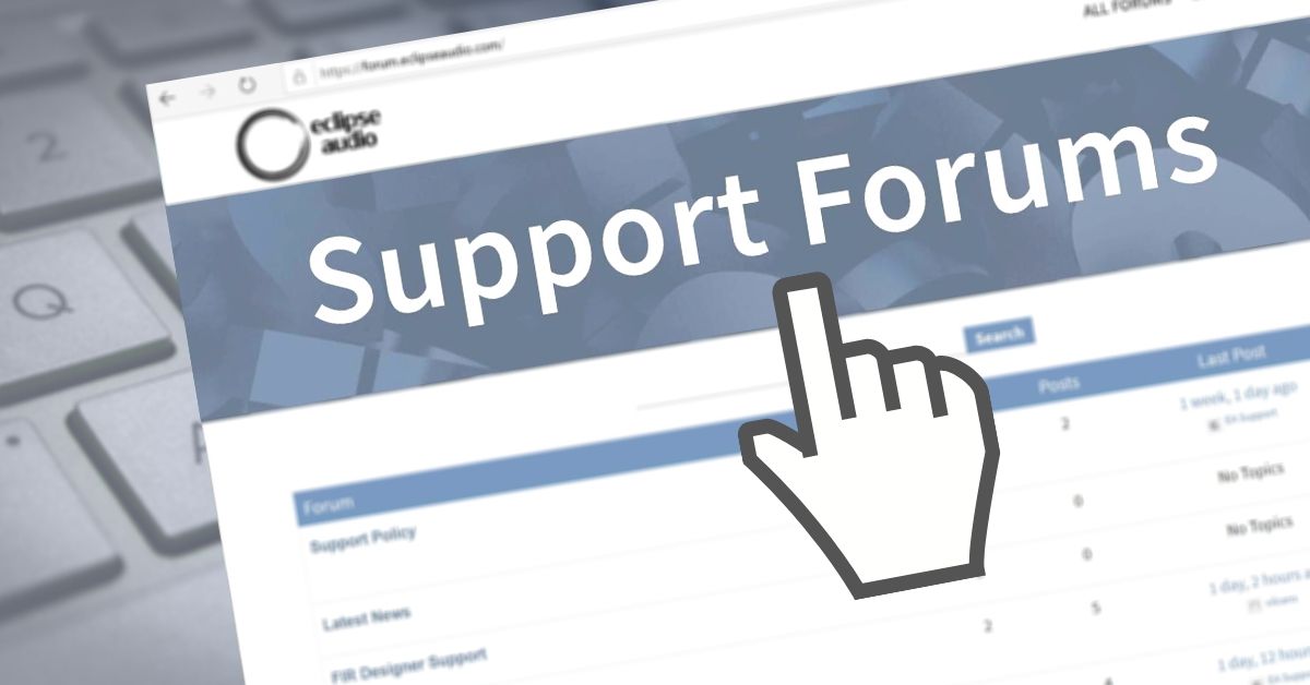 Eclipse Audio Support Forums